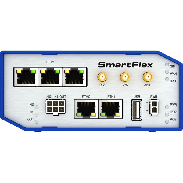 SmartFlex SR30300111 Industrial Cellular Router 5x ETH - BellEquip