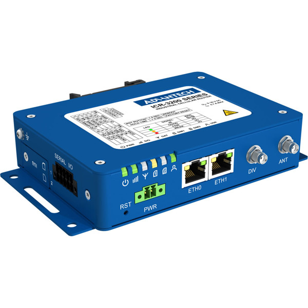 Advantech ICR-3231 ALL-IN-ONE Industrieller IoT 4G LTE Cat.4 VPN ...