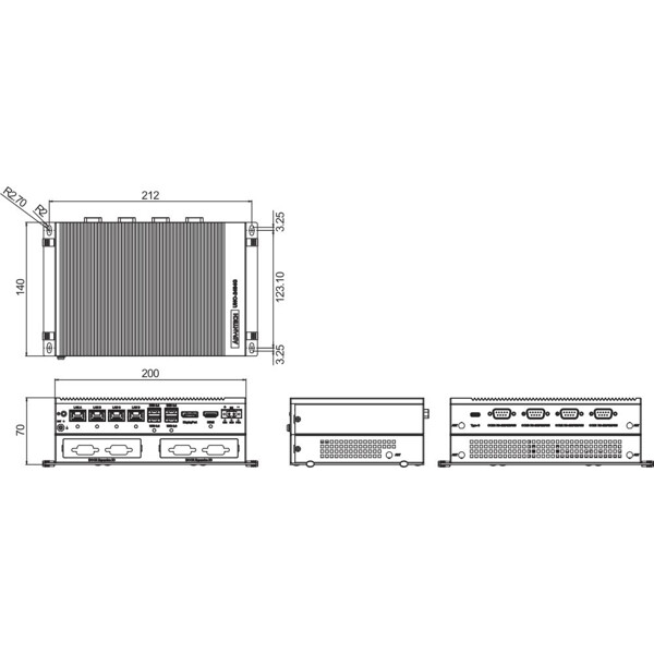 UNO-2484G V2 Advantech modularer Industrie PC - BellEquip