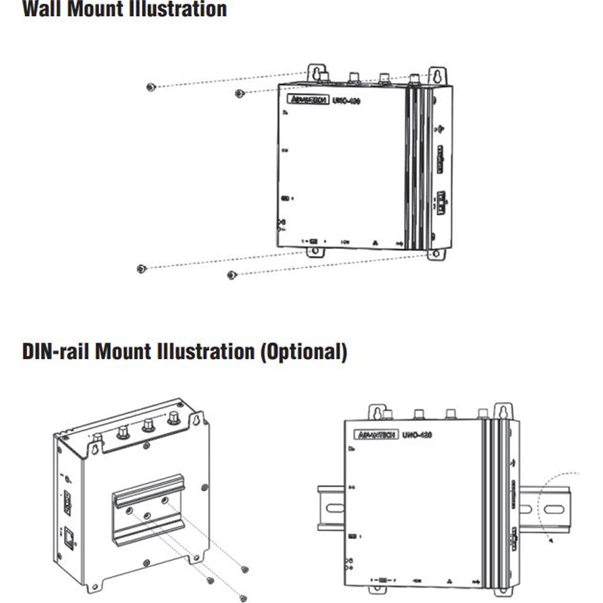 UNO-420 Advantech Embedded Automation Computer/IoT Gateway - BellEquip