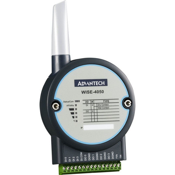 WISE-4050 Advantech Wireless IoT Ein-/Ausgangsmodul mit 8x digitalen Anschlüssen - BellEquip