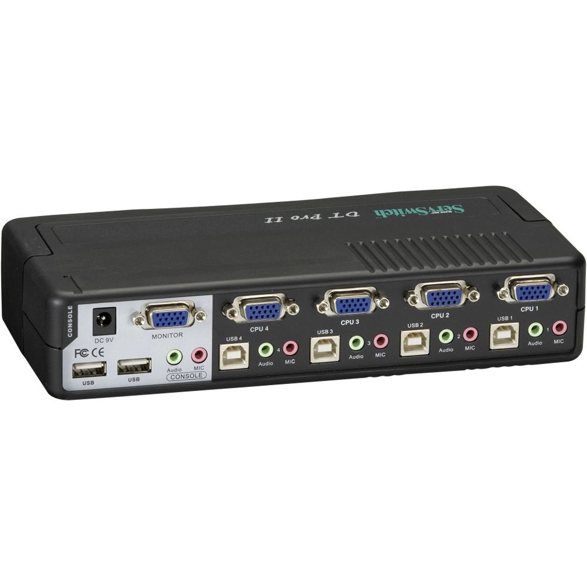 KV7021A Black Box 4-Port ServSwitch DT PRO II VGA KVM Switch - BellEquip