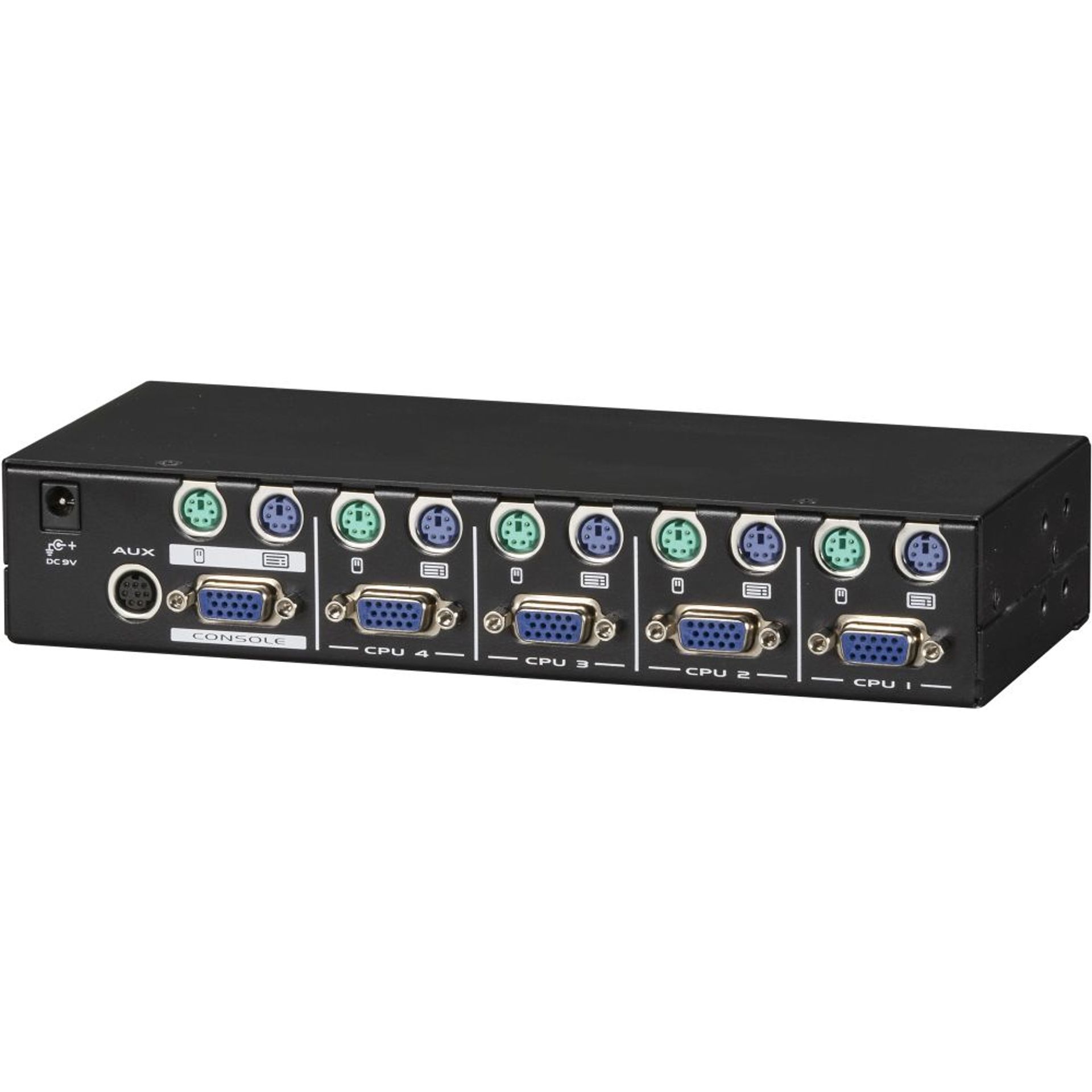KV7024A Black Box ServSwitch DT Basic II 4-Port VGA KVM Desktop Switch ...