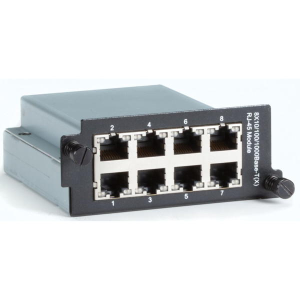 LE2700 Serie Black Box Managed modularer Switch mit 4x Slots für RJ45 ...