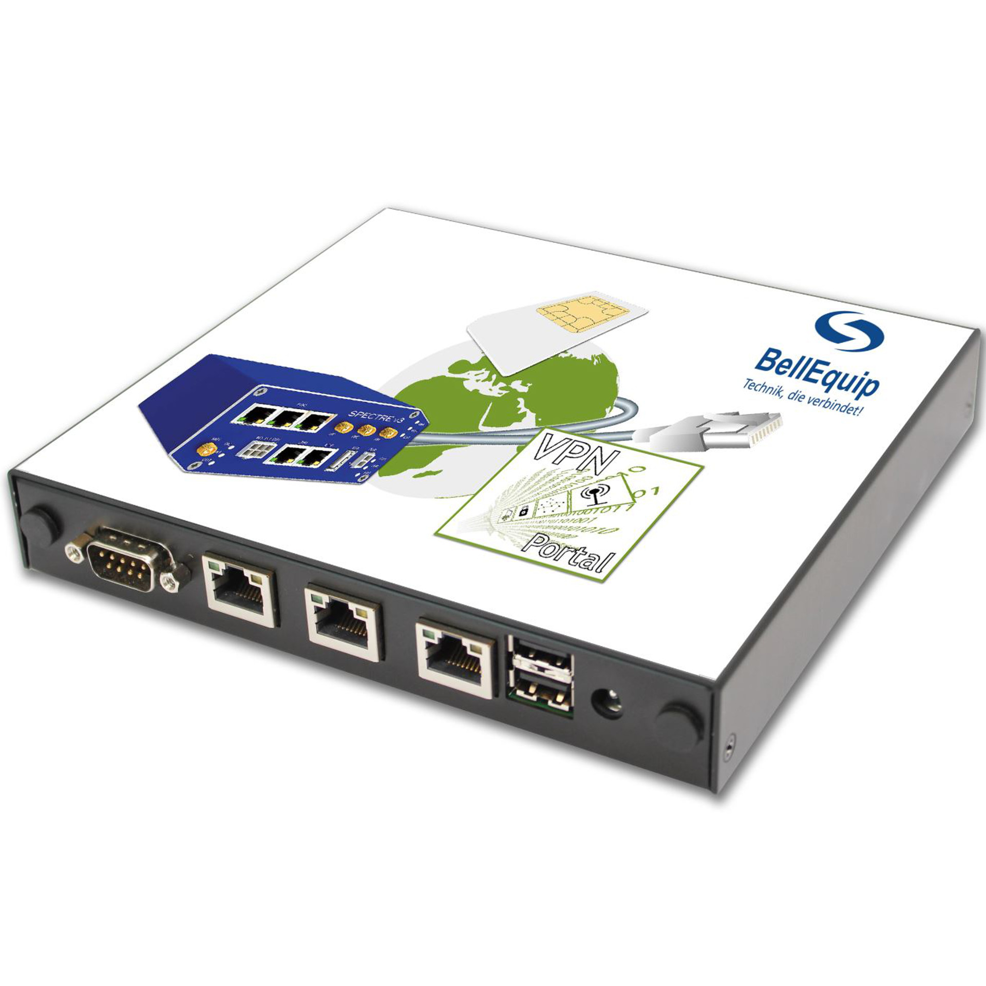 DigiCluster Hardware VPN Service Portal - B+B SmartWorx - BellEquip