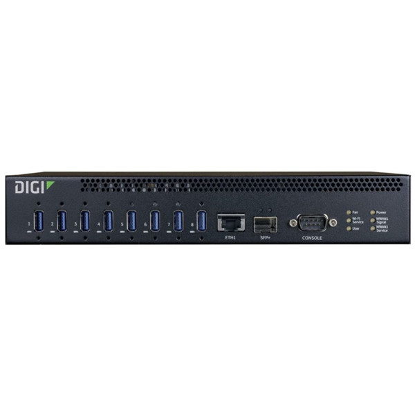 AnywhereUSB 8 Plus Digi USB 3.1 Gen 1 USB Hub mit USB über IP, single ...