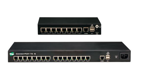 ConnectPort® TS 8/16 Serie von Digi - BellEquip