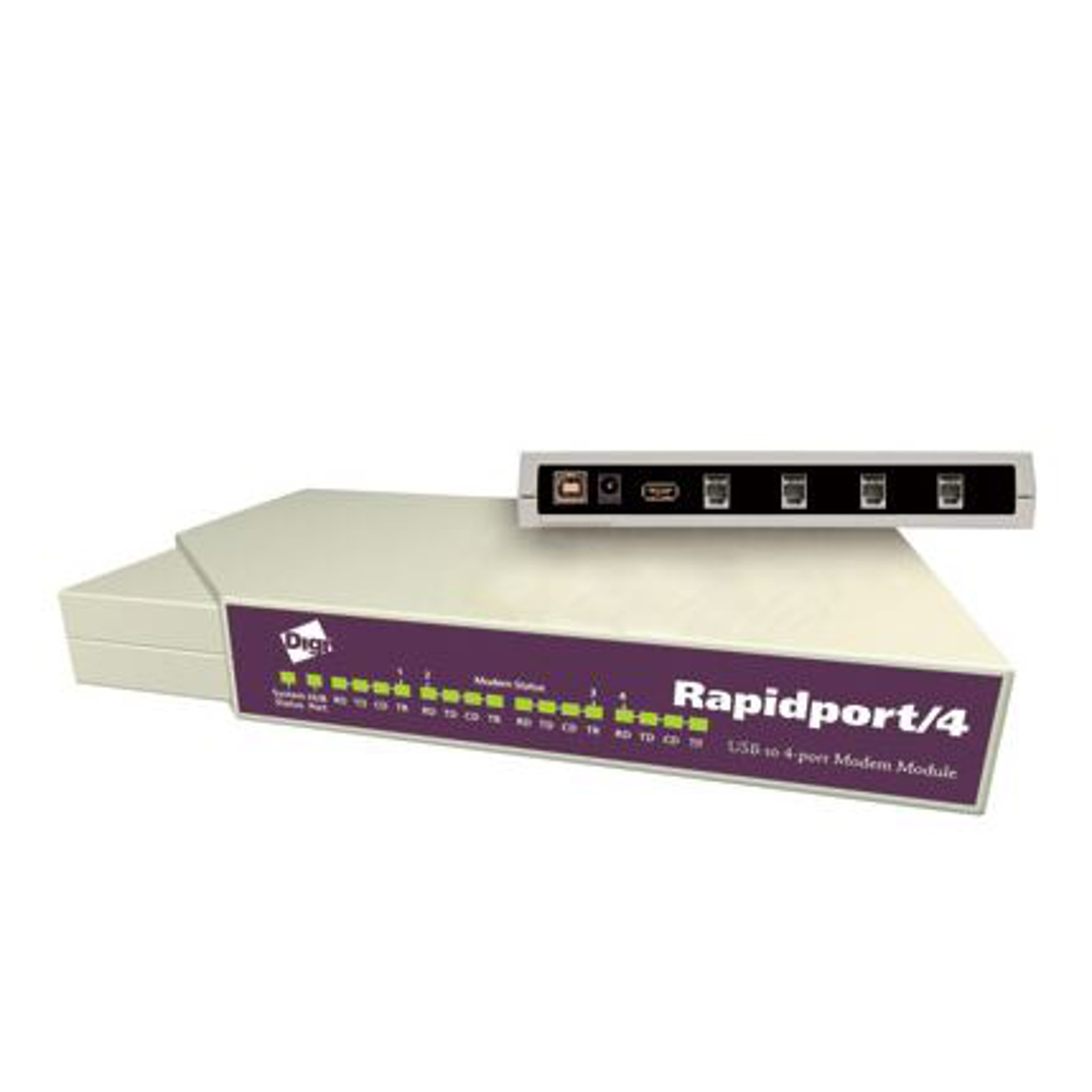 Rapidport/4® - USB Expansion Hub von Digi - BellEquip
