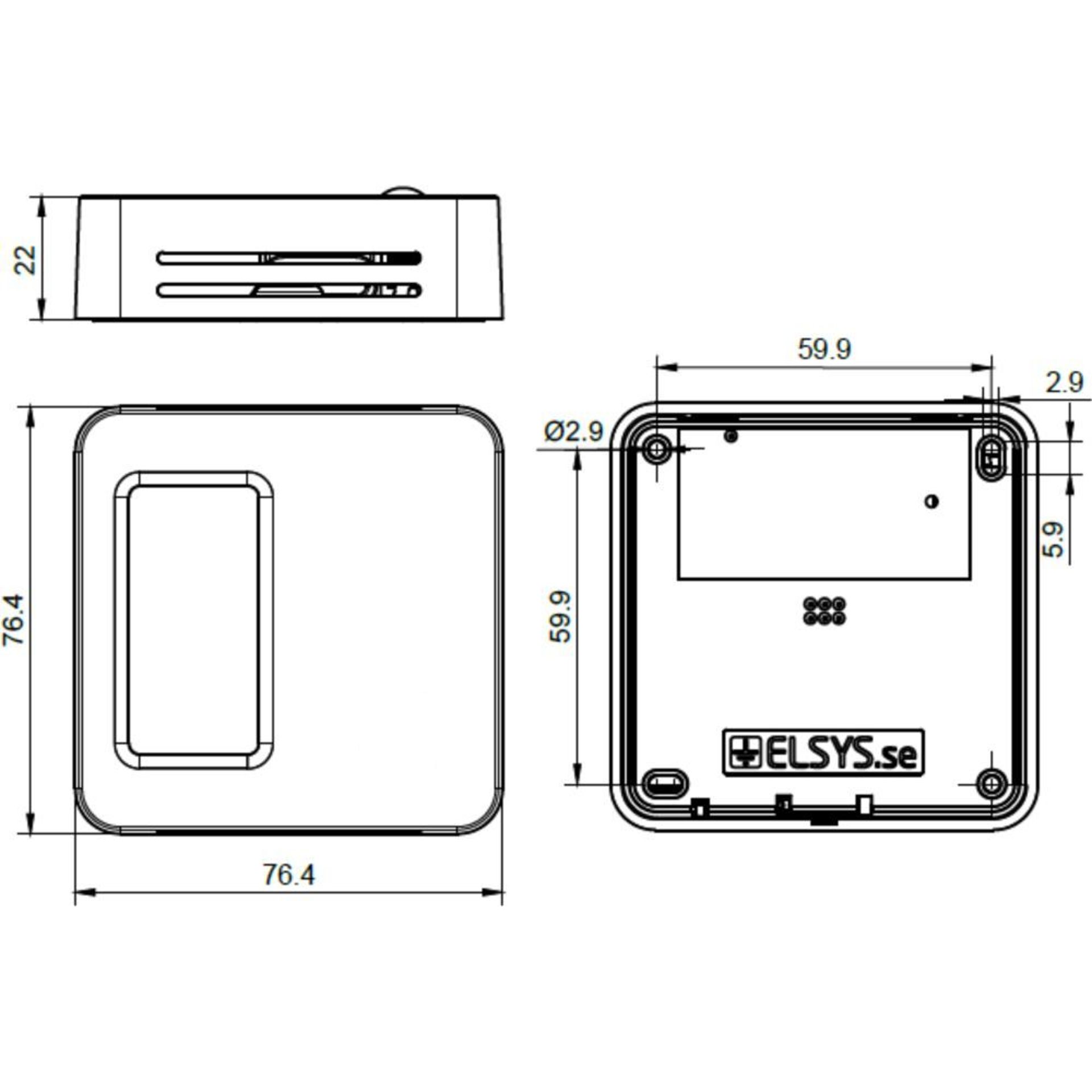 ETHd10 Elsys LoRaWAN Sensor mit einem e-Paper Display - BellEquip
