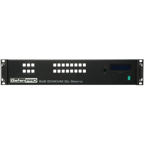 GEF-DVIKVM-848DL-PB 8x8 KVM Switch Gefen - BellEquip