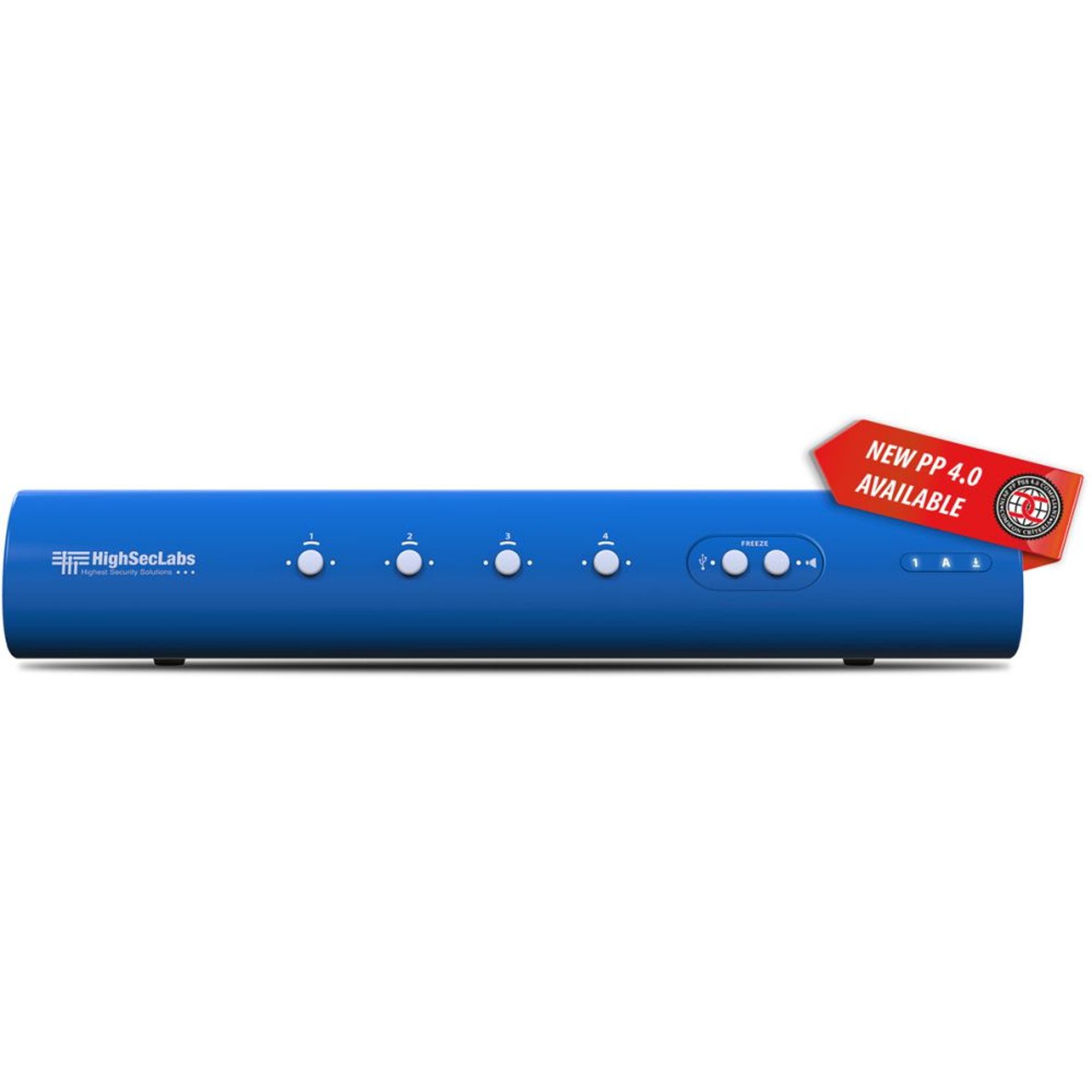DK42PH-4 High Sec Labs 4-Port Dual-Head Secure PP4.0 KVM Switch - BellEquip
