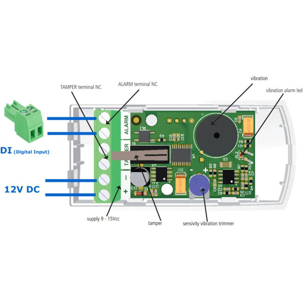 SS14-v2 HW group Vibrationssensor - BellEquip