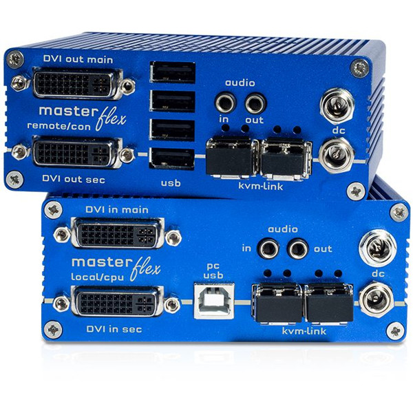 Masterflex KVM-TEC Full HD DVI IP KVM Extender - BellEquip