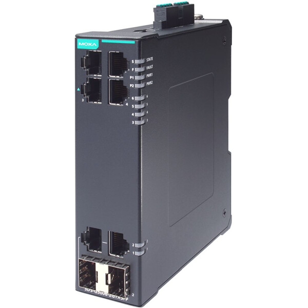 SDS-G3006 Serie Moxa Gigabit Ethernet Smart Switches - BellEquip