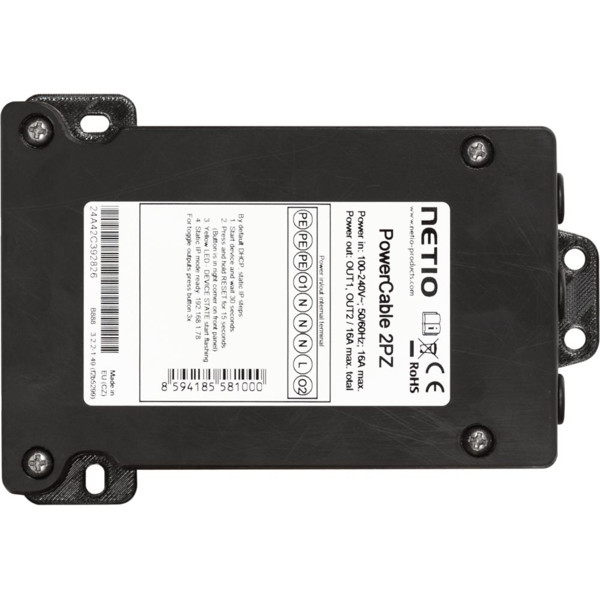 PowerCable 2PZ NETIO schaltbare Power Distribution Unit - BellEquip