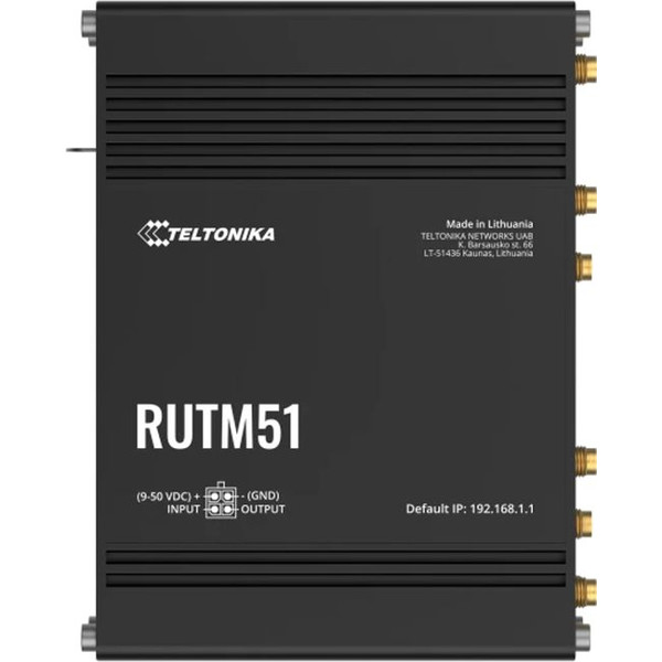 RUTM51 Teltonika Dual-SIM 5G Industrie Router - BellEquip