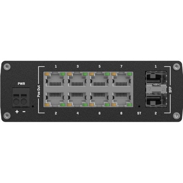 TSW202 Teltonika Managed PoE Netzwerk Switch - BellEquip