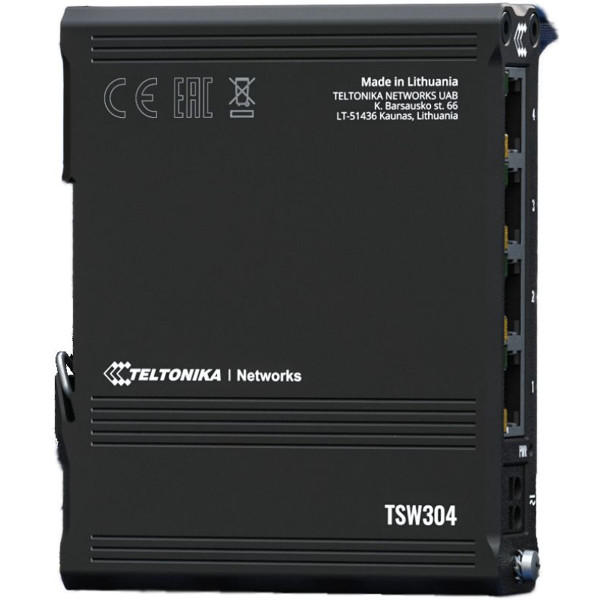 TSW304 Teltonika kompakter Hutschienen Switch - BellEquip