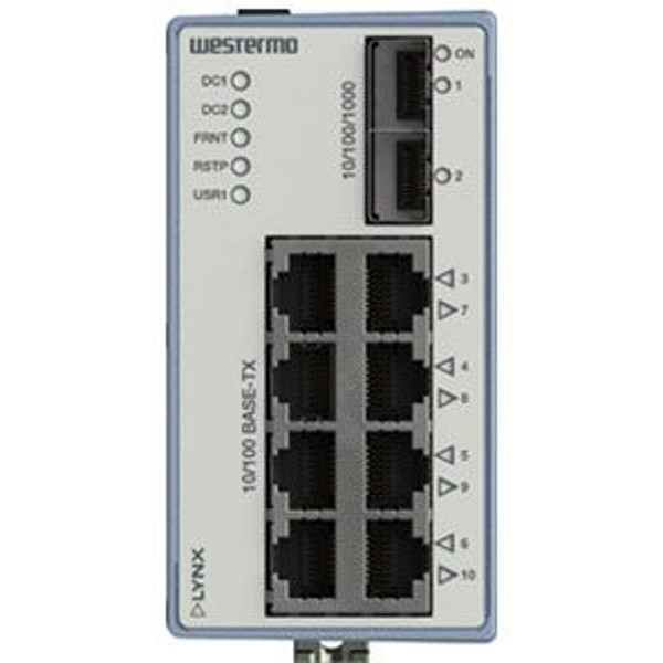 L210-F2G Westermo Managed Layer 3 Ethernet Switch mit 8x RJ45 und 2x ...