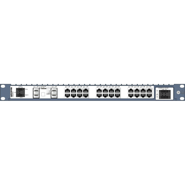 RedFox-5528-F4G-T24G-LV Westermo Managed 19 Zoll Rack Switch - BellEquip